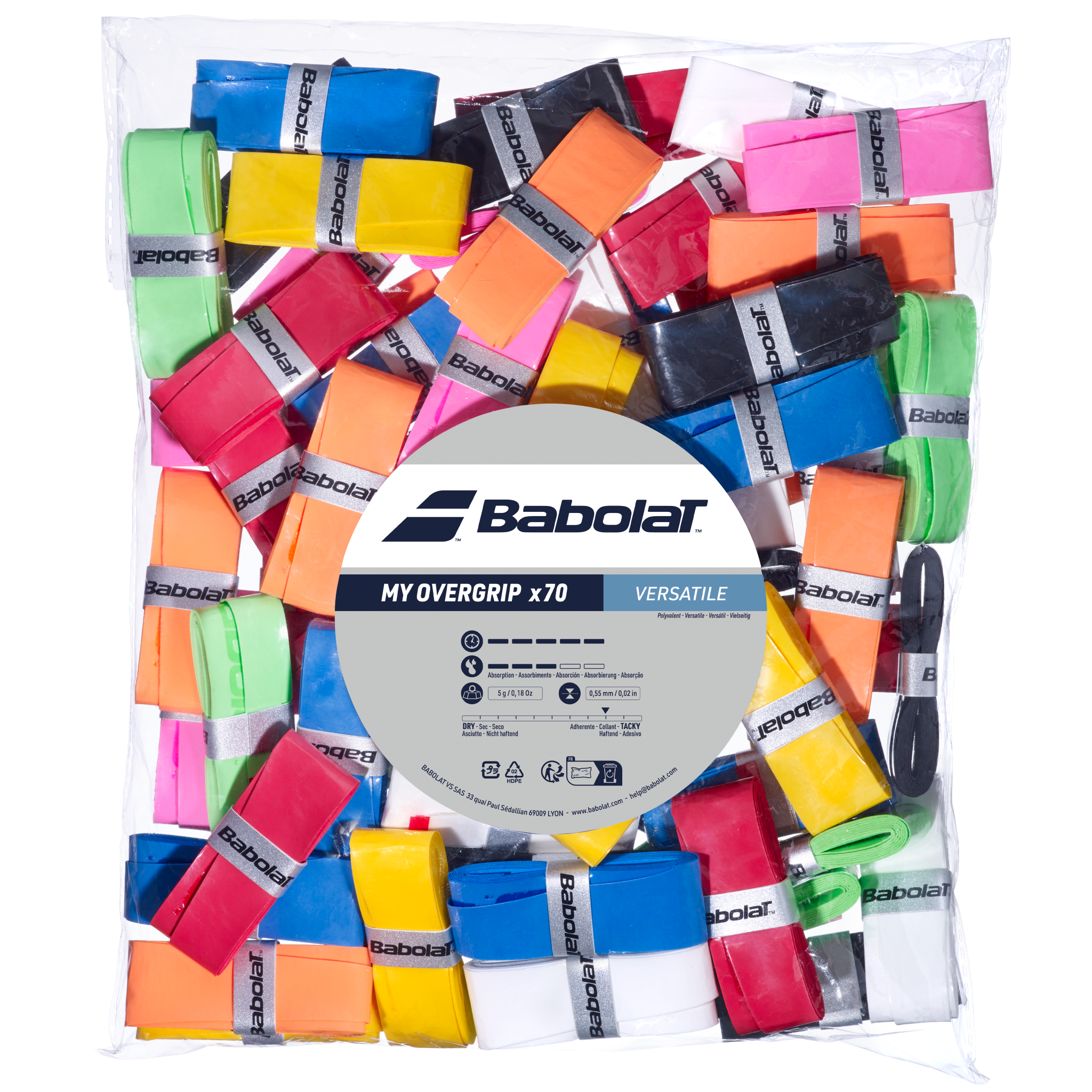 Babolat My Overgrip Refill pack - 70 Grips - All Things Tennis ltd