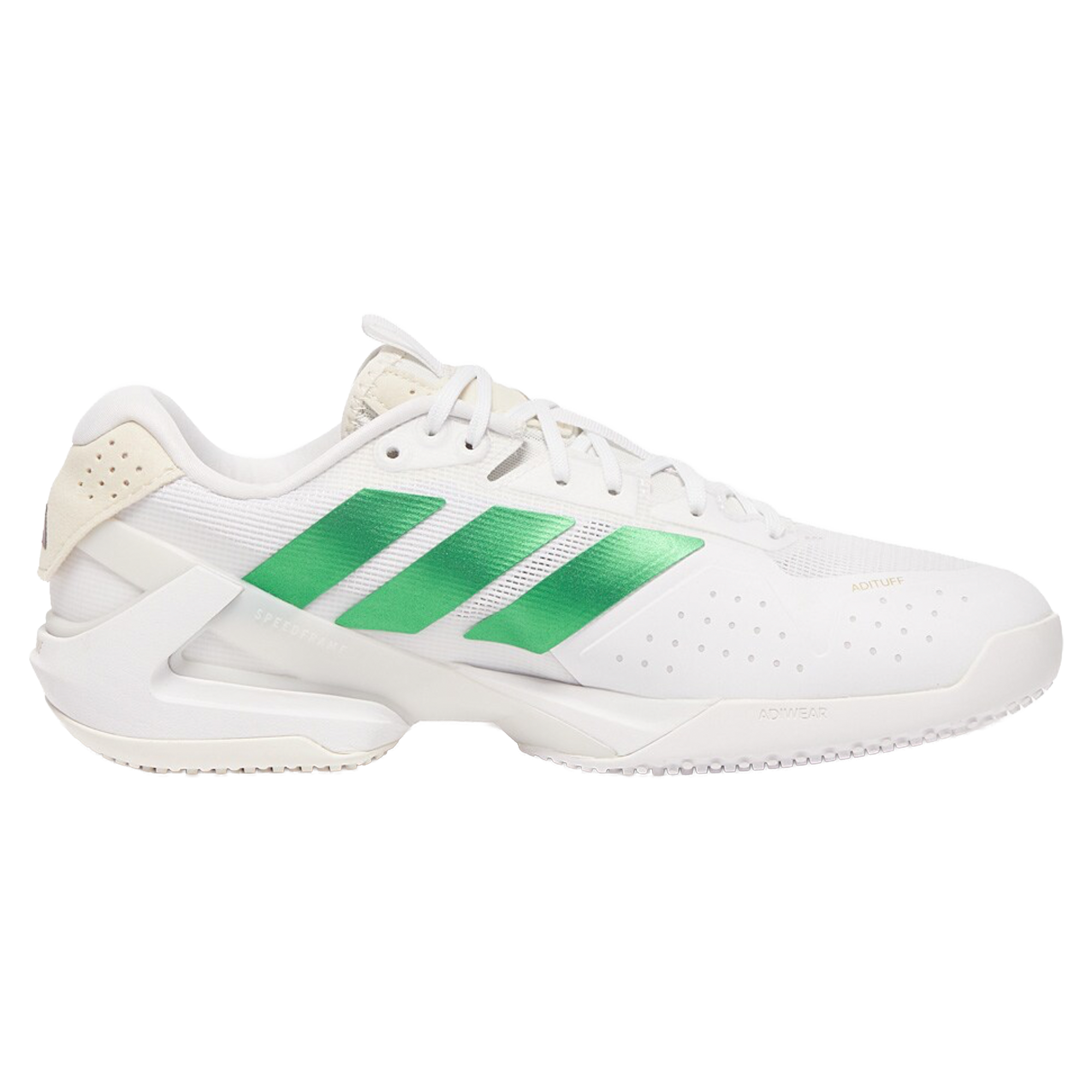 Adidas Ubersonic 5 Grass Men's White/Green - All Things Tennis ltd
