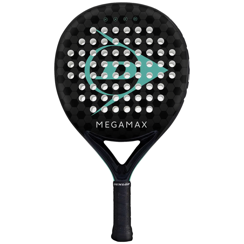 Dunlop MegaMax Padel Black - All Things Tennis ltd