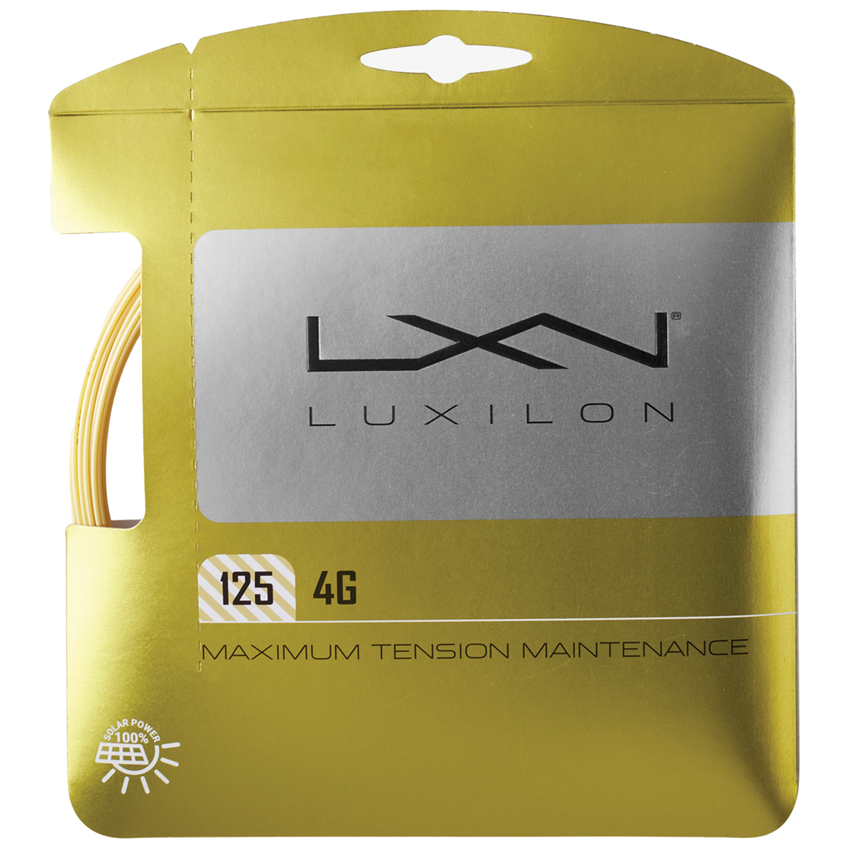 Luxilon 4G 125 Gold 12m Set - All Things Tennis ltd