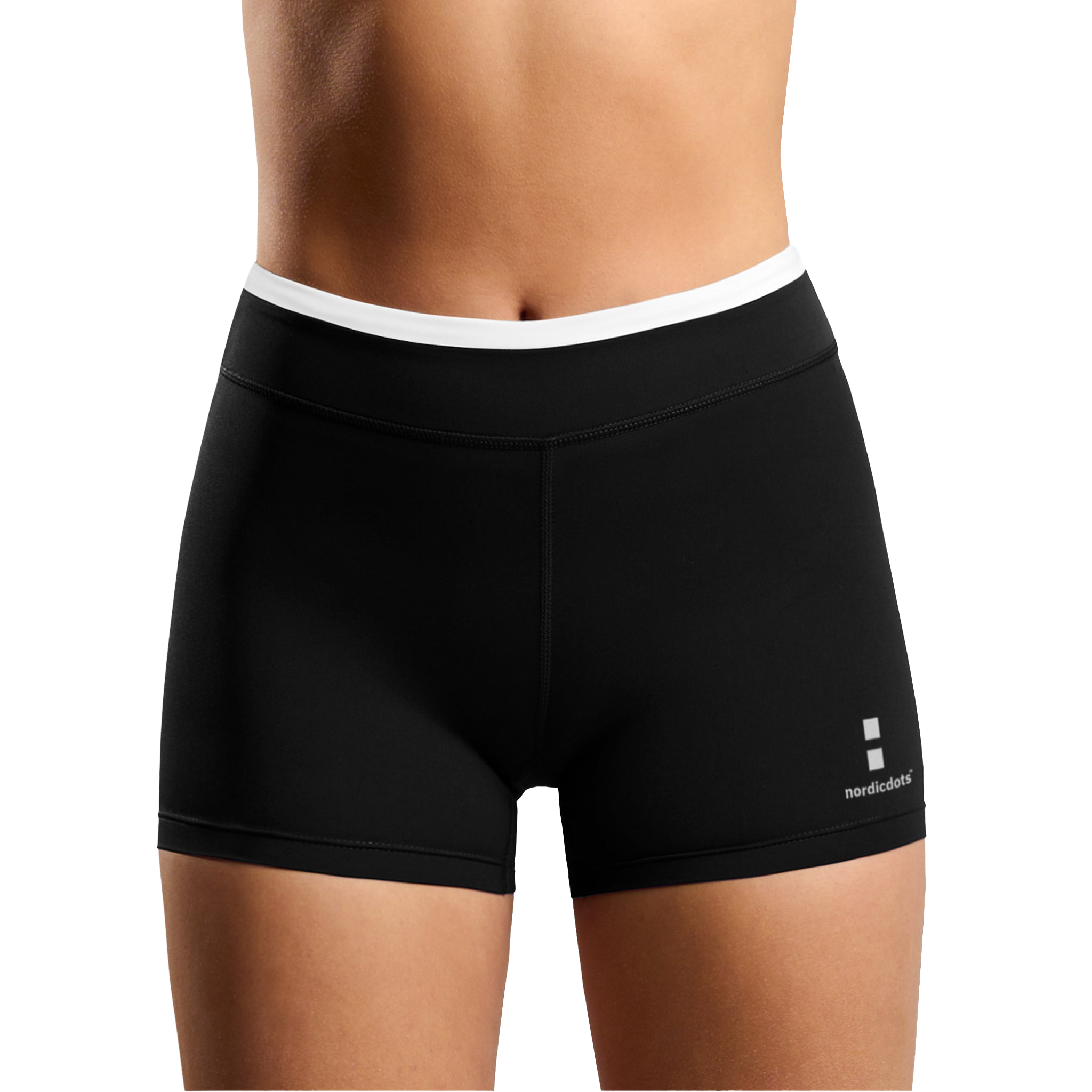 nordicdots Tight Shorts Black All Things Tennis ltd