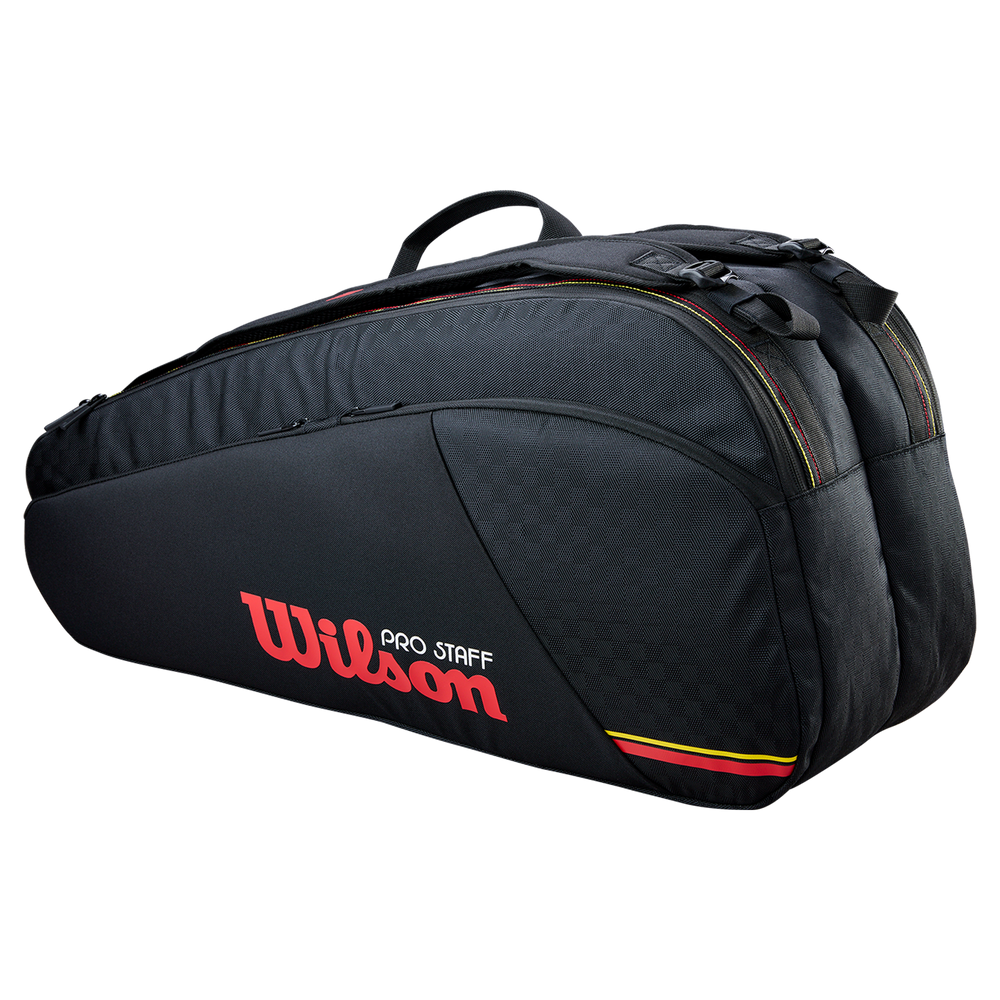 Wilson Pro Staff Classic 6PK Bag Black (2026) - All Things Tennis ltd