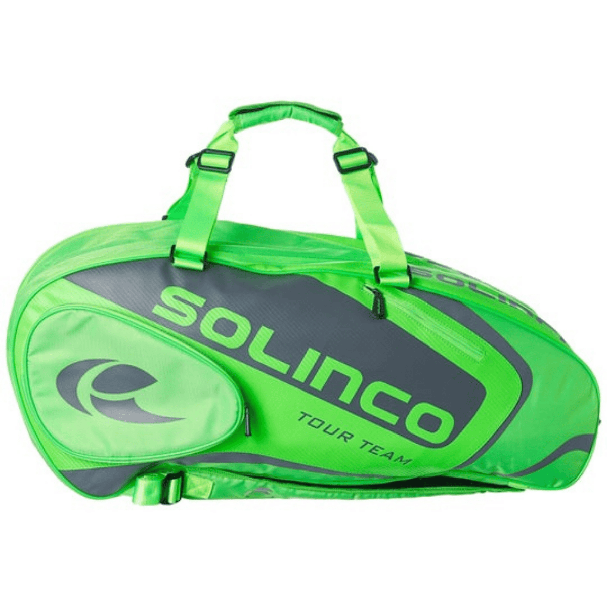 Solinco 6-Pack Tour Bag - Neon Green - All Things Tennis ltd